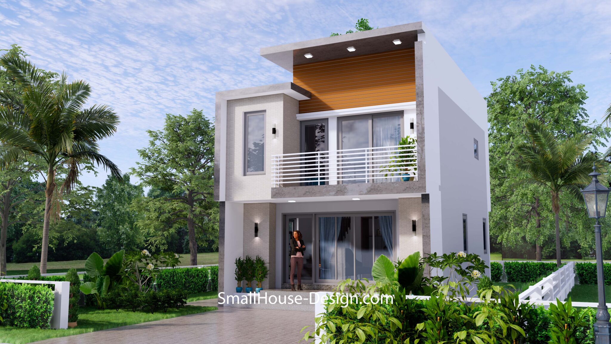 6.9x10 Meter Small House 22.5x33 Feet 2 Beds 3 Baths - Small House ...