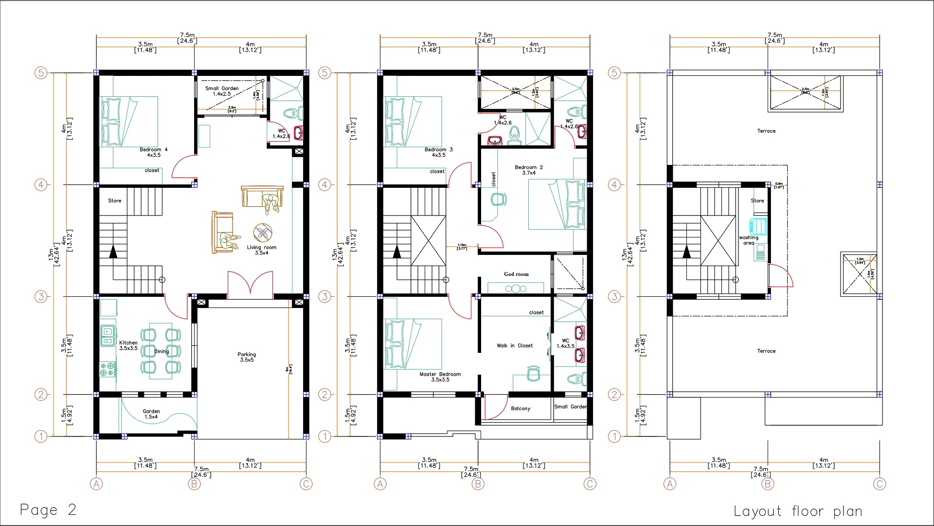 2 Story House Archives - Small House Design Plan
