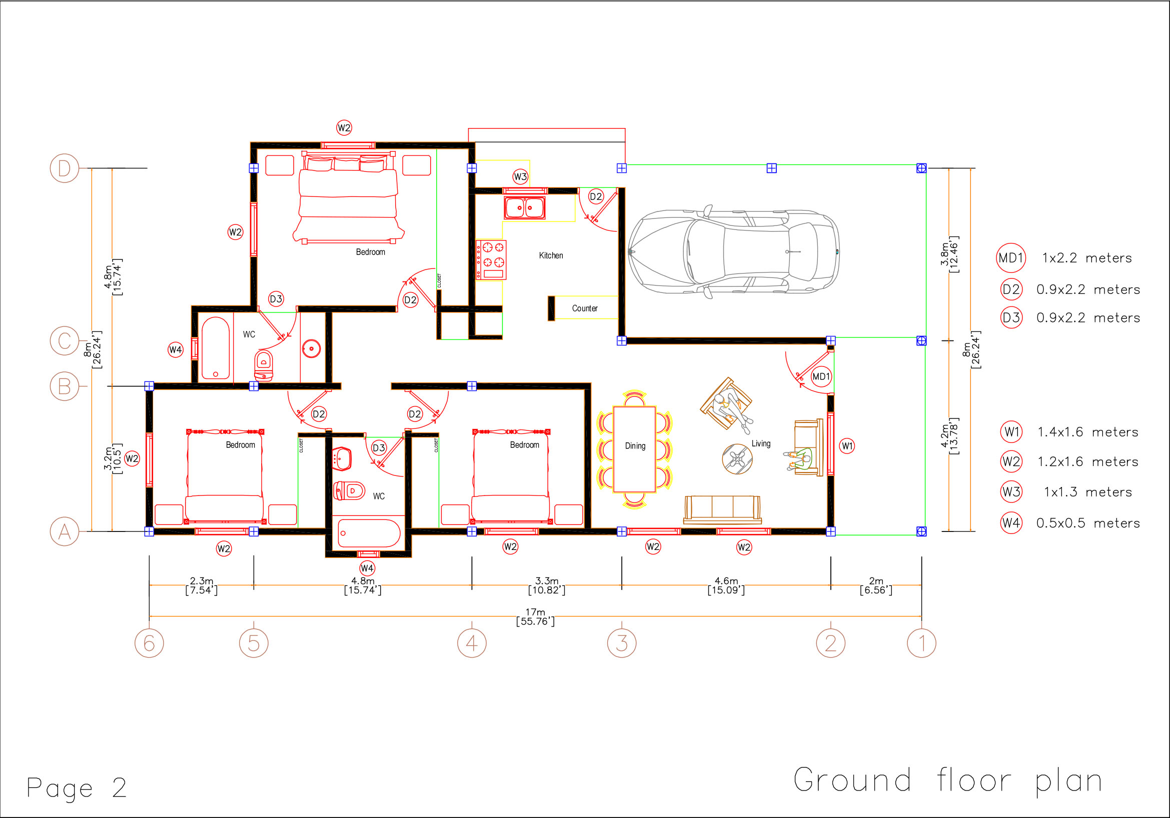 Free Layout Plan Archives - Small House Design Plan
